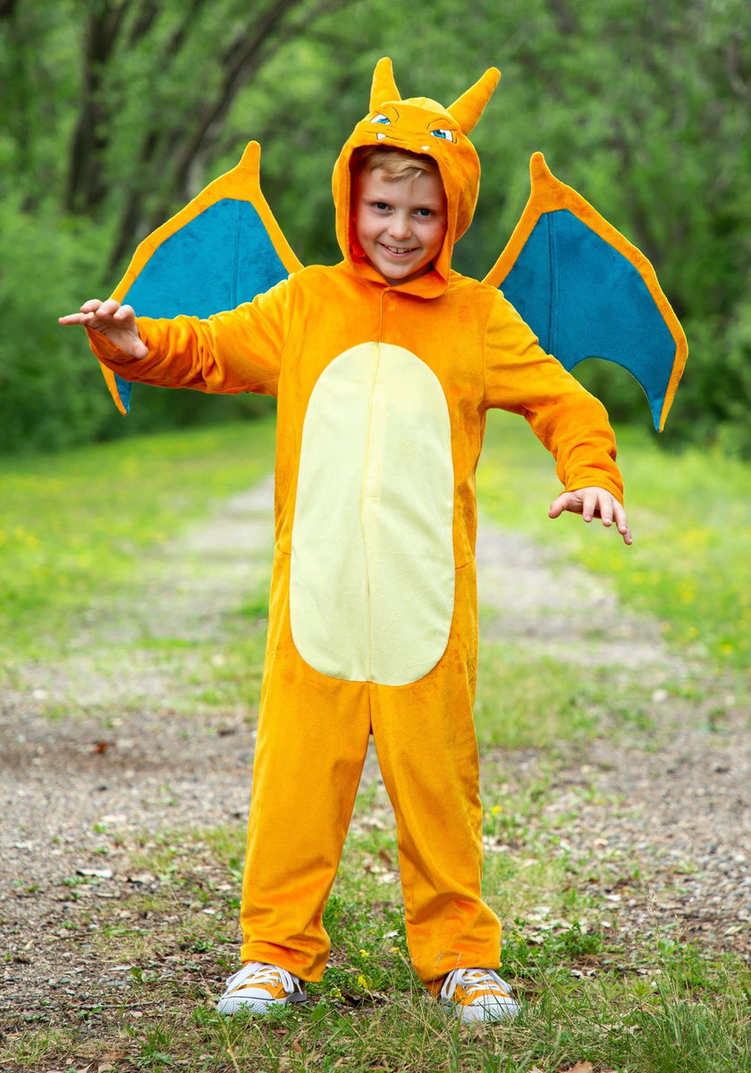 Pokemon Kid's Charizard Deluxe Costume – Kids Halloween Costumes