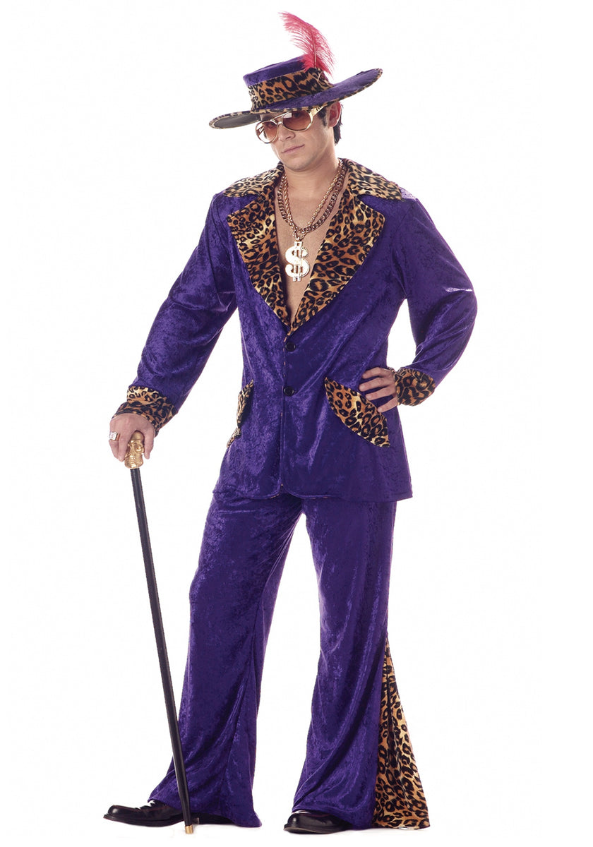 Purple Pimp Costume – Kids Halloween Costumes