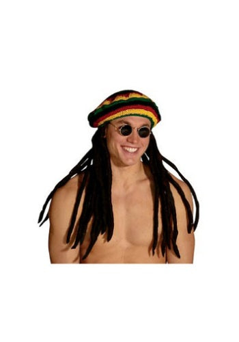 Rasta Hat with Dreadlocks – Kids Halloween Costumes