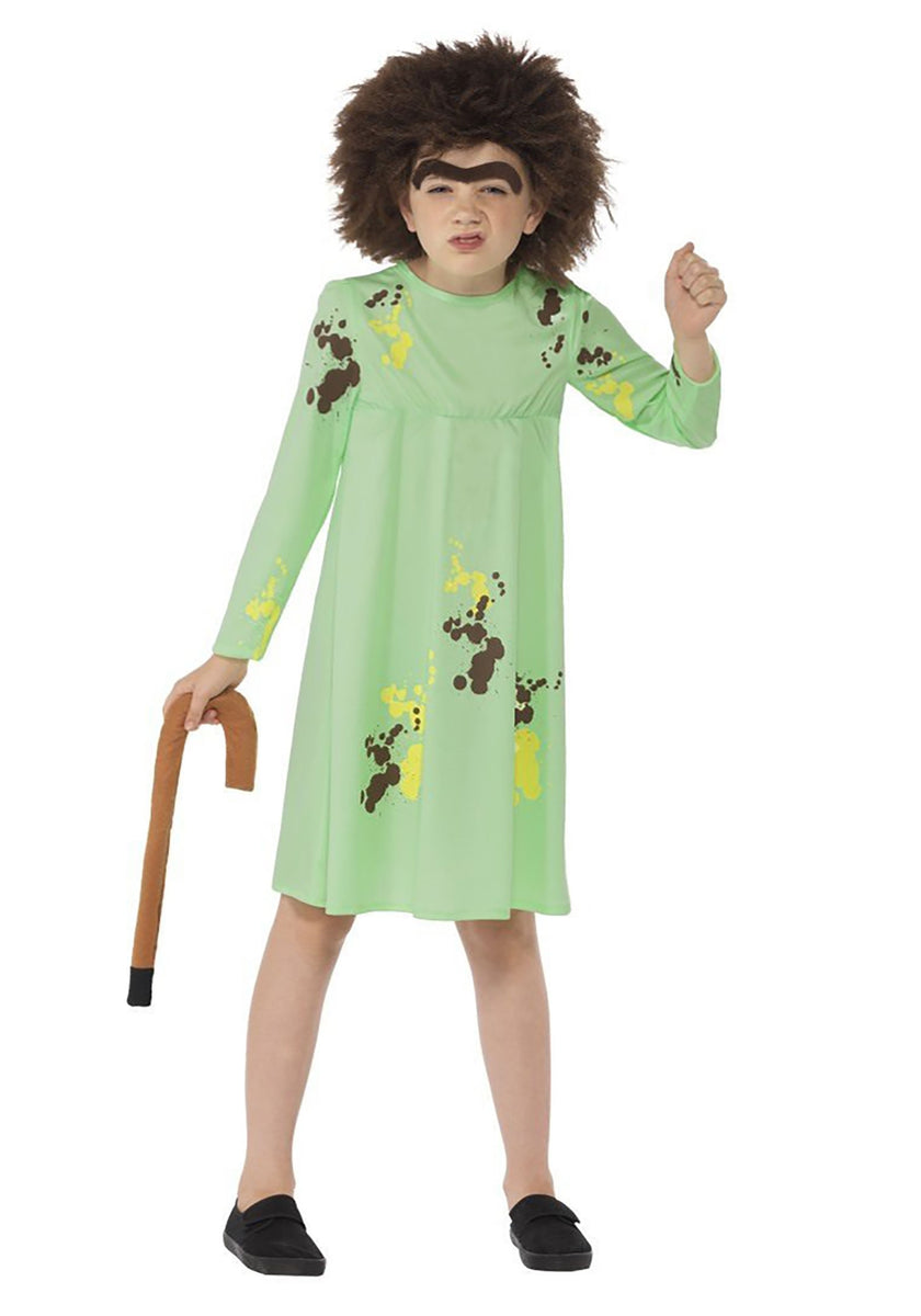 Roald Dahl The Twits Kids Mrs. Twit Costume – Kids Halloween Costumes