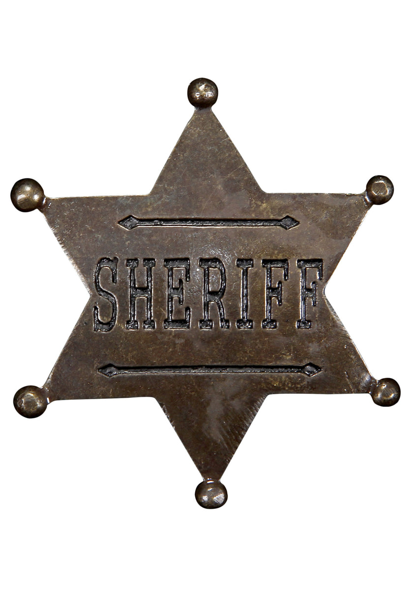 Sheriff Star Badge – Kids Halloween Costumes
