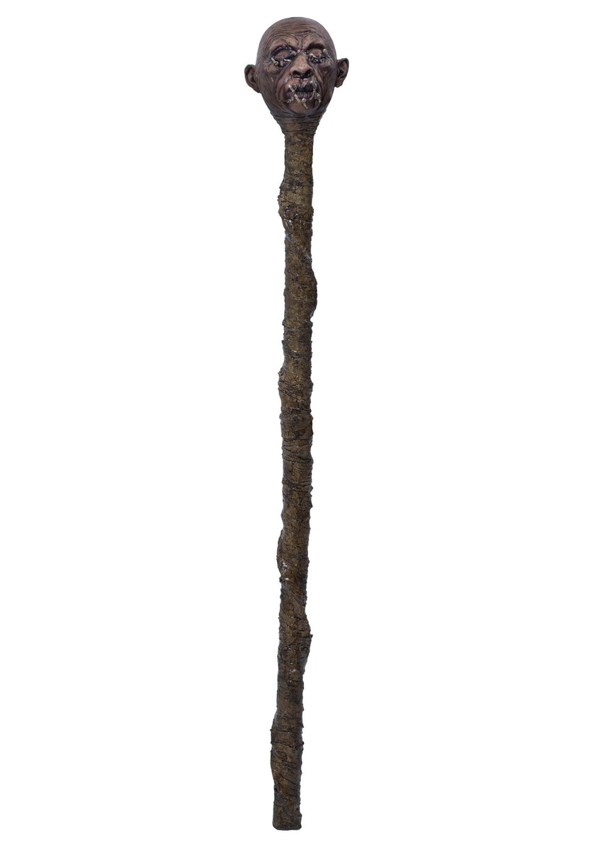 Shrunken Head Creepy Voodoo Staff – Kids Halloween Costumes