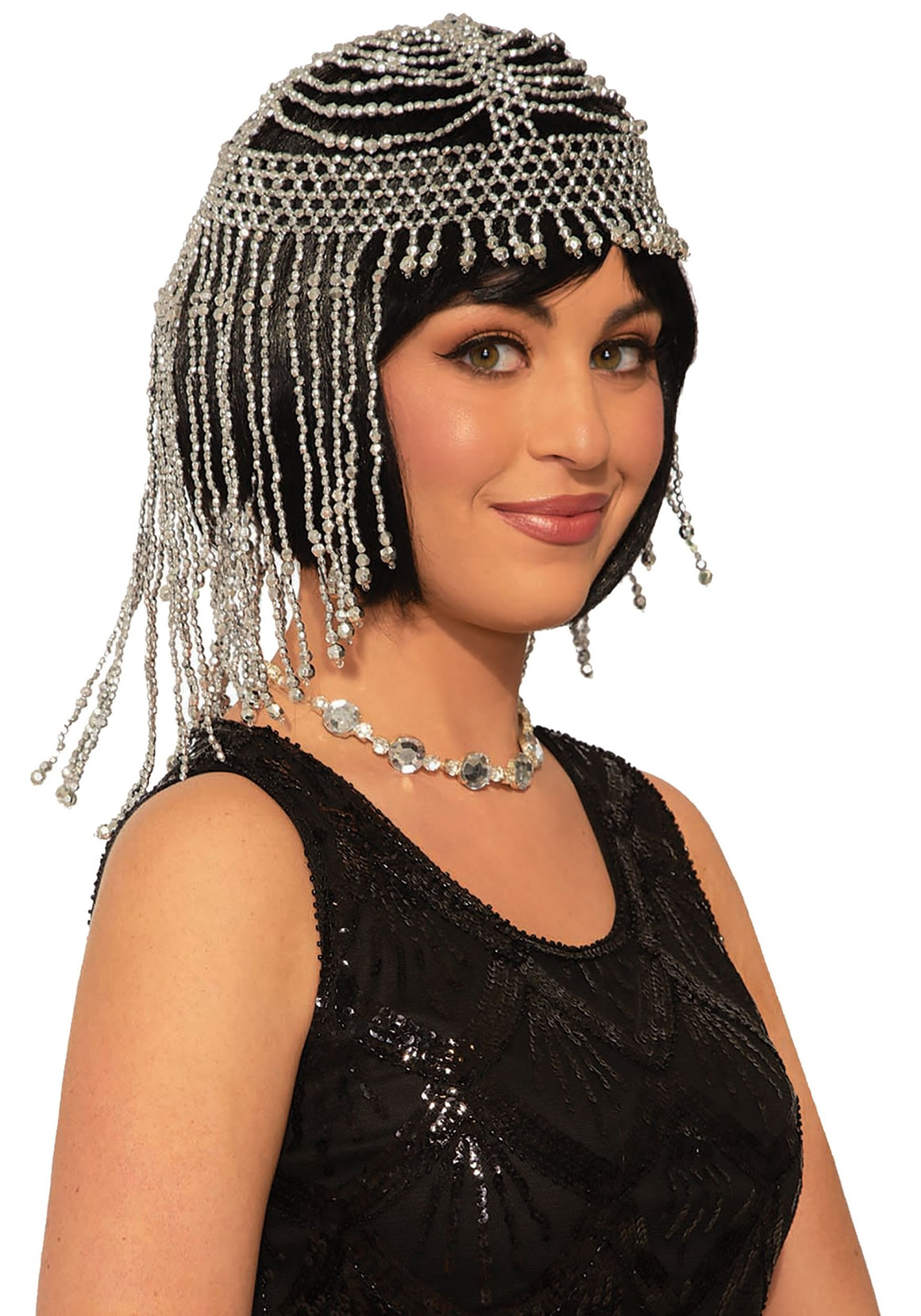 Silver Beaded Headpiece – Kids Halloween Costumes