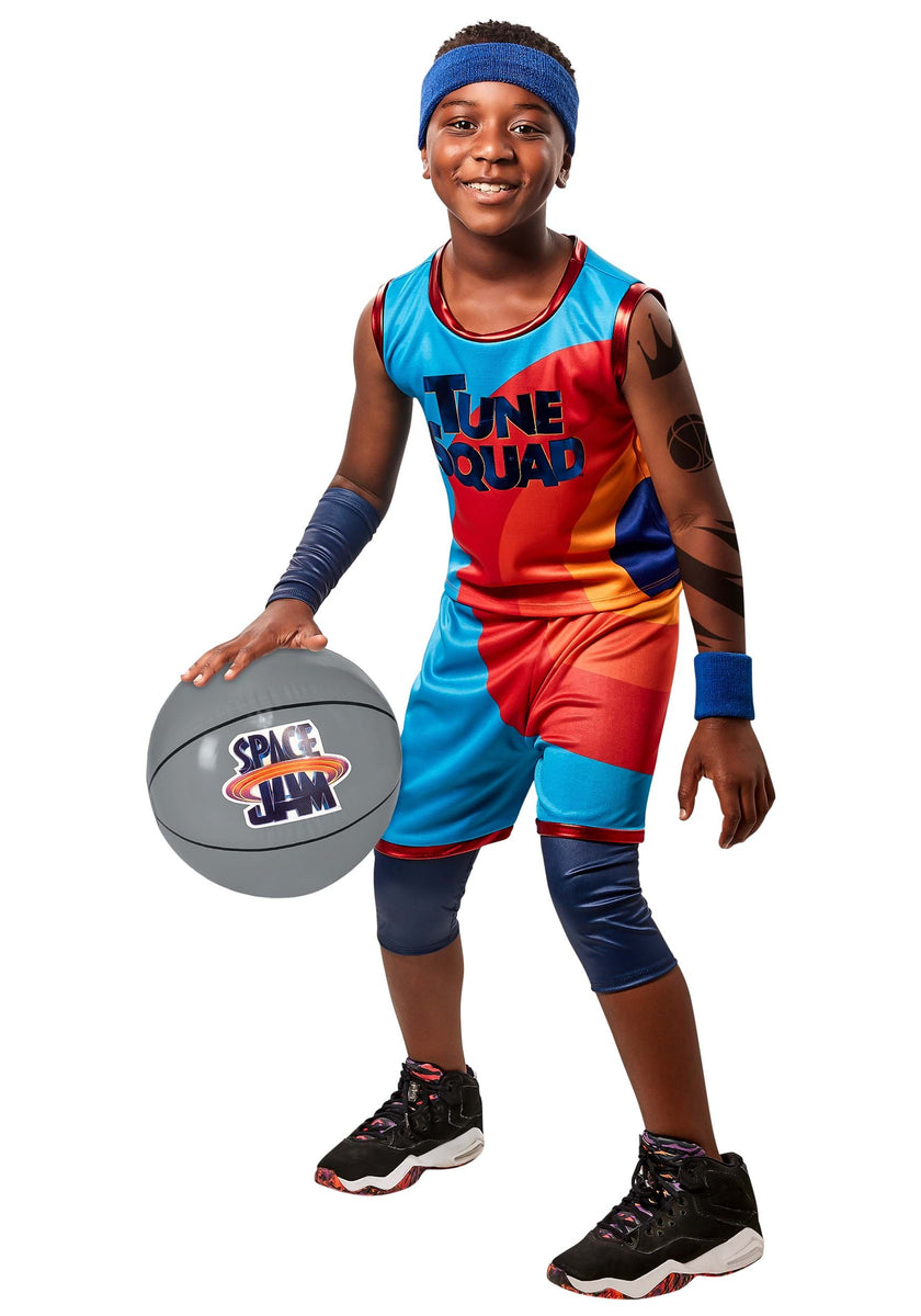 Space Jam 2 Lebron James Tune Squad Costume – Kids Halloween Costumes
