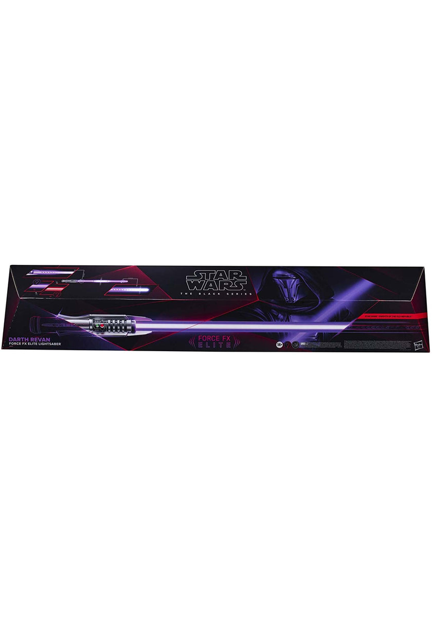 StarWars The Black Series Elite Darth Revan Force FX Lightsaber – Kids ...