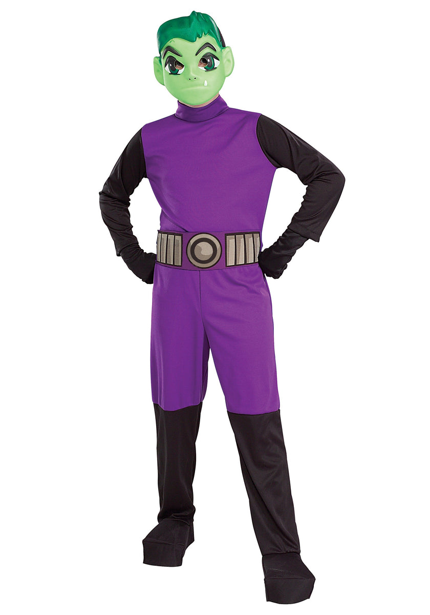Teen Titans Beast Boy Costume – Kids Halloween Costumes