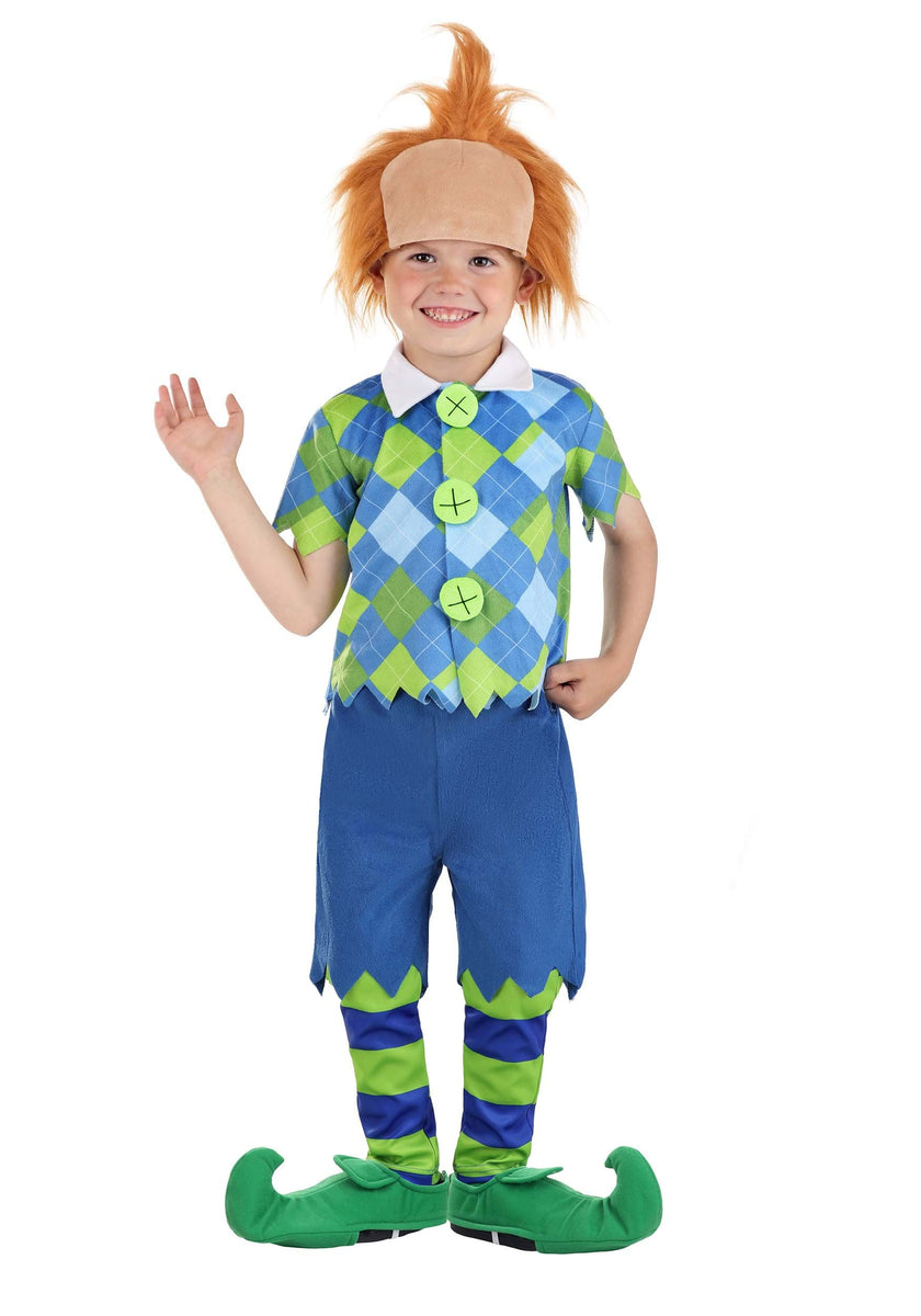 Deluxe Plaid Munchkin Costume for Toddlers – Kids Halloween Costumes