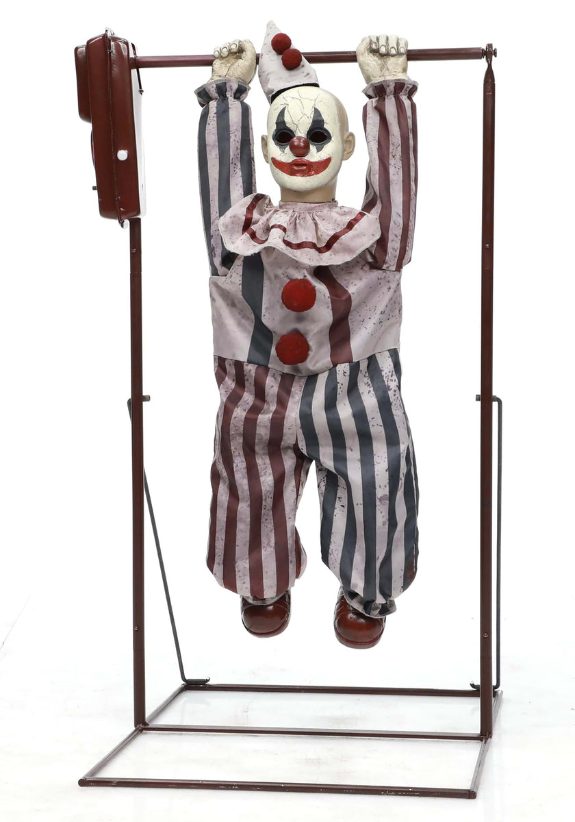 Tumbling Animatronic Clown Doll Decoration – Kids Halloween Costumes