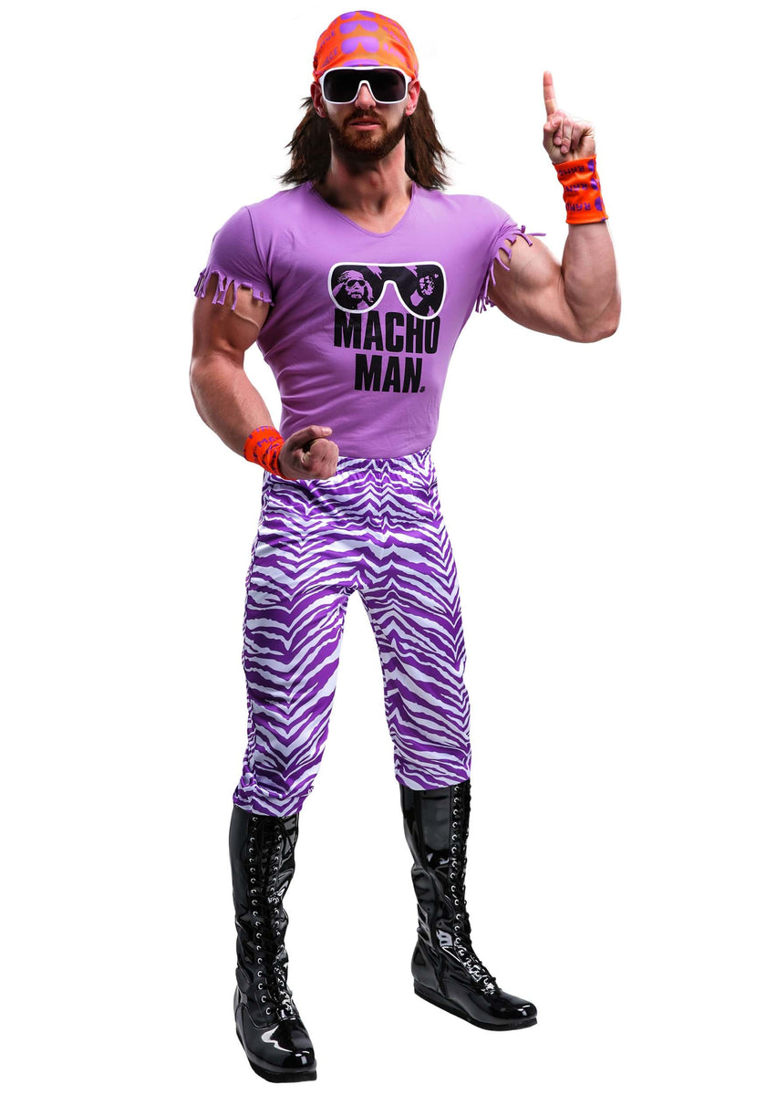 Macho Man Madness WWE Adult Costume – Kids Halloween Costumes
